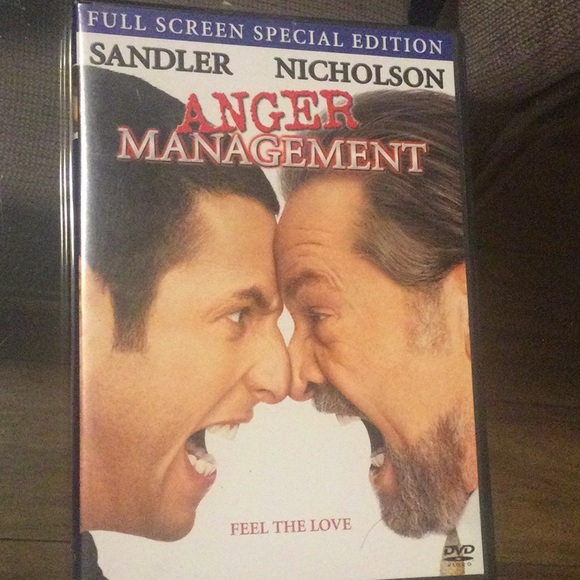 Media | Anger Management Dvd Comedy Movie Starring Jack Nicholson Adam ...